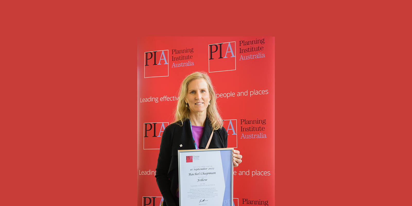 Rachel is elevated to Fellow of PIA WA - TBB Planning